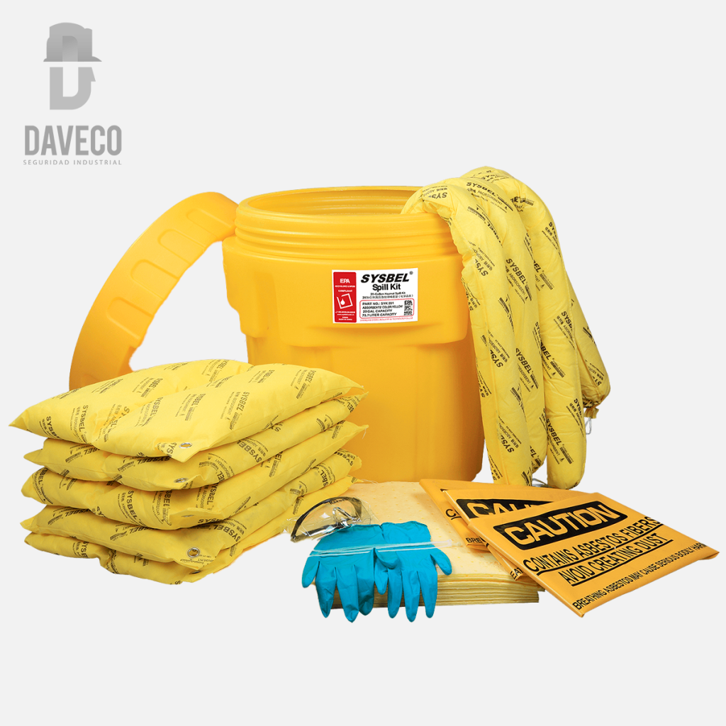 Kit antiderrame 20 gal